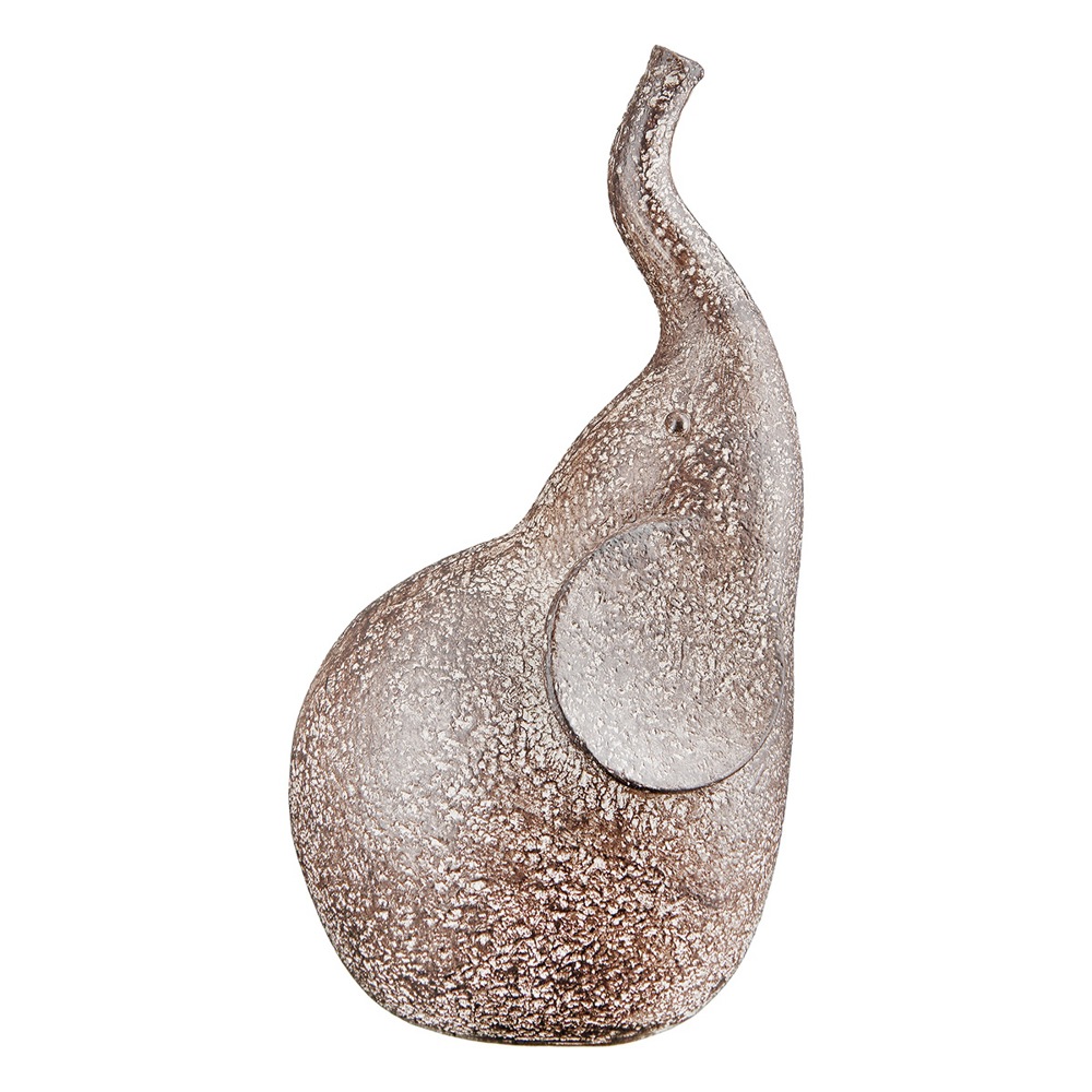 ΦΙΓΟΥΡΑ ΕΛΕΦΑΝΤΑΣ MARULA ΠΟΛΥΡΕΖΙΝΗ ΚΑΦΕ 7.5X9X17CM