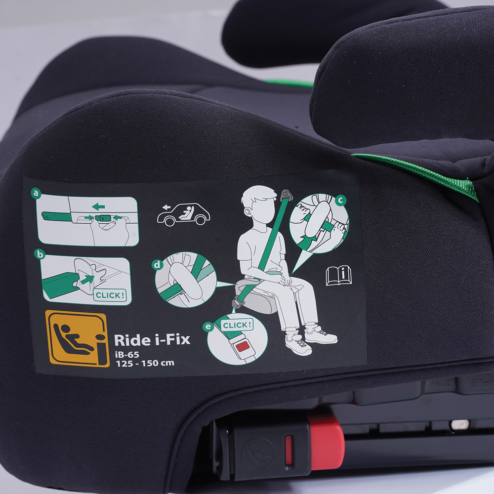 BEBE CONFORT ΚΑΘΙΣΜΑΤΑΚΙ ΑΥΤΟΚΙΝΗΤΟΥ RIDE I-SAFE ΓΙΑ ΠΑΙΔΙ 125-150 CM BLACK