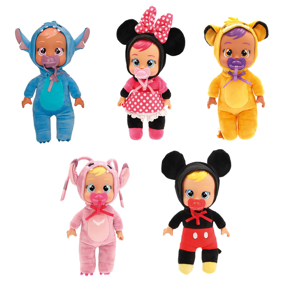 CRY BABIES TINY CUDDLES DISNEY ΔΙΑΔΡΑΣΤΙΚΗ ΚΟΥΚΛΑ ΚΛΑΙΕΙ ΜΕ ΑΛΗΘΙΝΑ ΔΑΚΡΥΑ