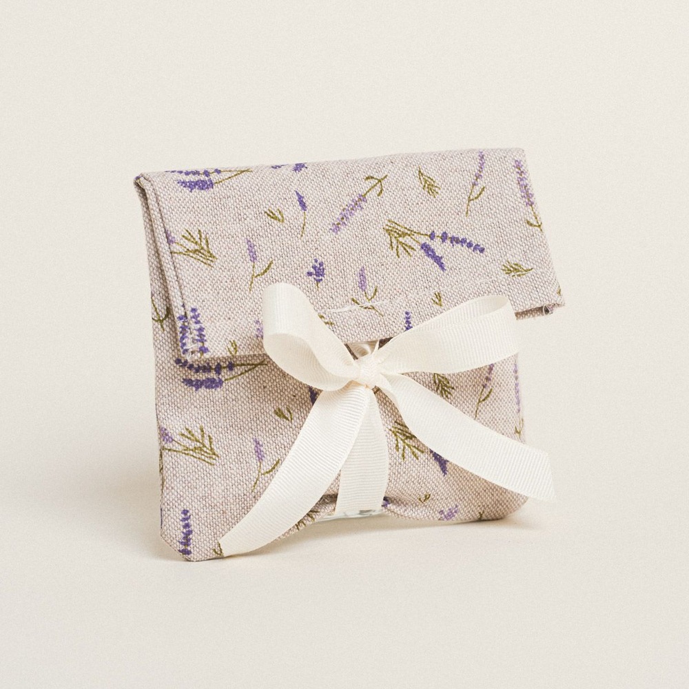 BEAUTY HOME ΠΟΥΓΚΙ ΜΕ ΚΟΡΔΕΛΑ 12 X 17 CM ΛΕΒΑΝΤΑ