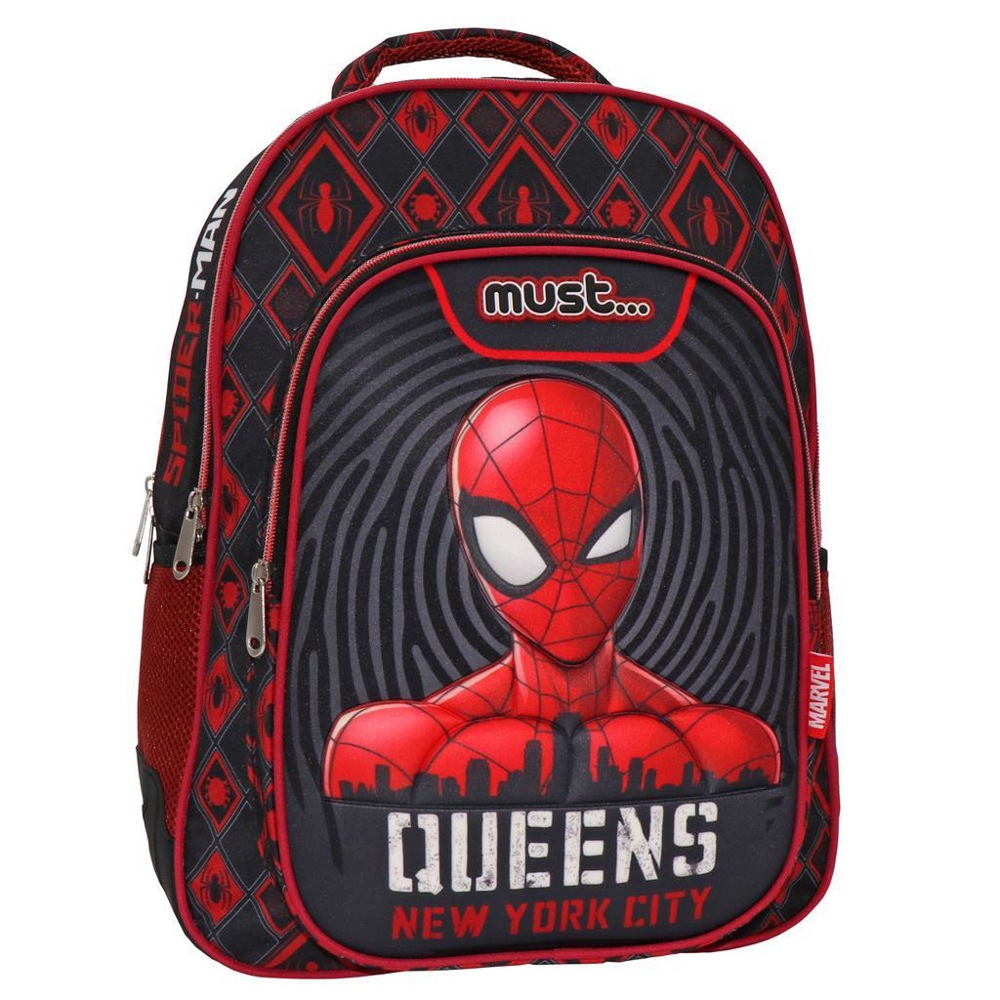 ΣΧΟΛΙΚΗ ΤΣΑΝΤΑ ΠΛΑΤΗΣ ΔΗΜΟΤΙΚΟΥ SPIDER - MAN QUEENS NEW YORK CITY MUST ...