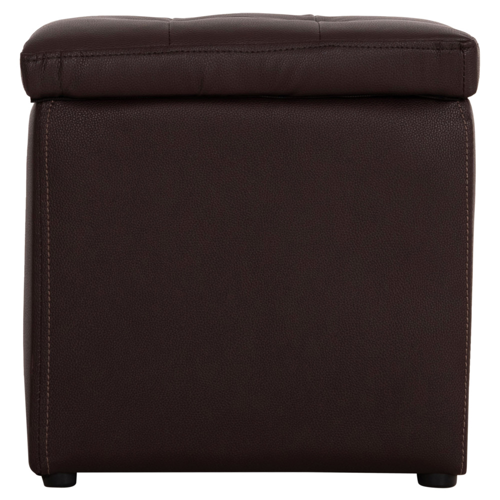ΣΚΑΜΠΩ ΜΕ ΑΠΟΘΗΚΕΥΤΙΚΟ ΧΩΡΟ PU ΚΑΦΕ CUBE HM224.03--38X38X36.5ΥΕΚ.