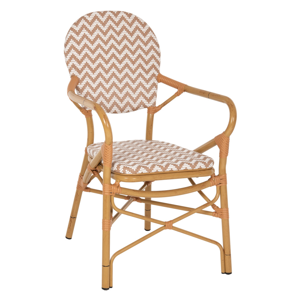 ΠΟΛΥΘΡΟΝΑ ΑΛΟΥΜΙΝΙΟΥ BAMBOO LOOK ΦΥΣΙΚΟ - ΛΕΥΚΟ HM5928.03 55X58X95 ΕΚ.