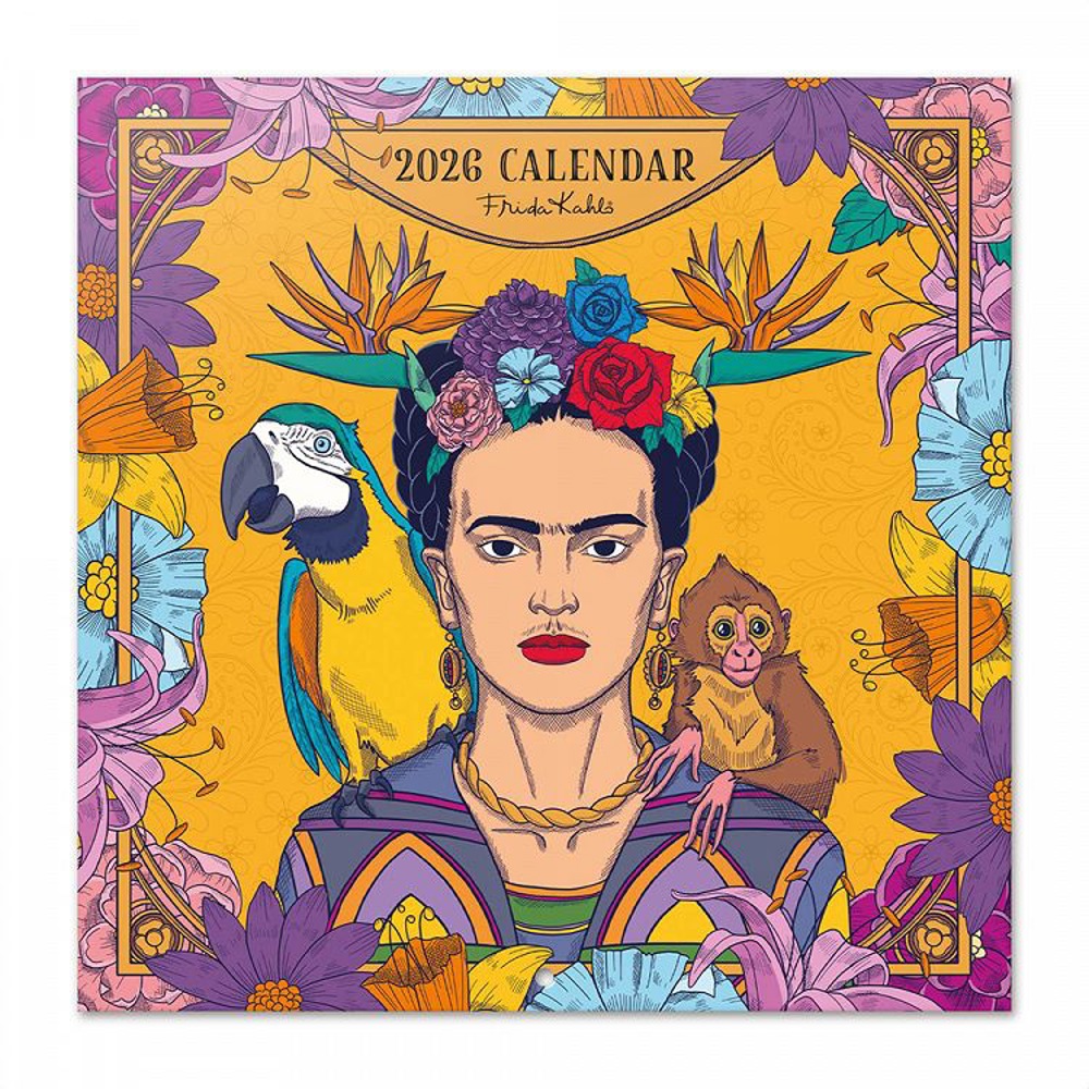 ΗΜΕΡΟΛΟΓΙΟ ΤΟΙΧΟΥ 2026 30X30ΕΚ FRIDA KAHLO