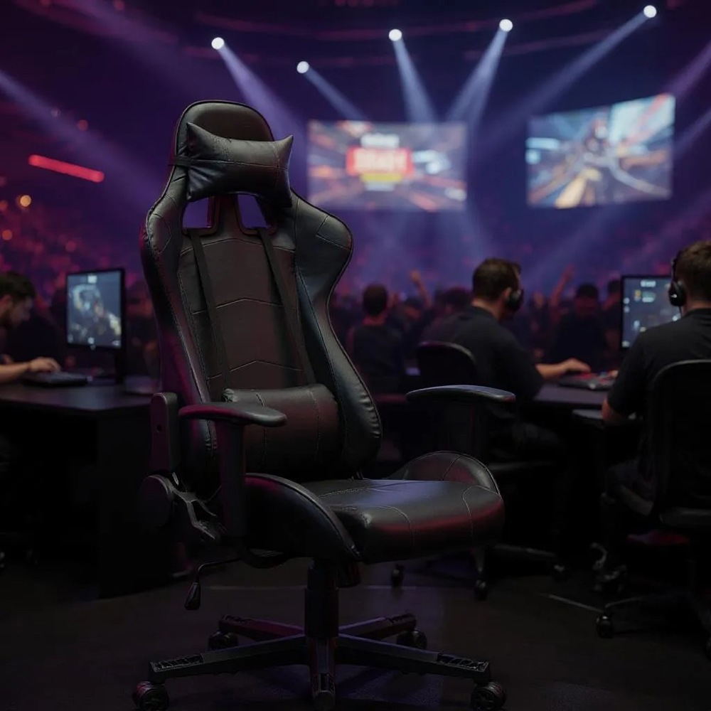 ΚΑΡΕΚΛΑ ΓΡΑΦΕΙΟΥ GAMING ALONSO MEGAPAP ΑΠΟ ΤΕΧΝΟΔΕΡΜΑ ΧΡΩΜΑ ΜΑΥΡΟ ...