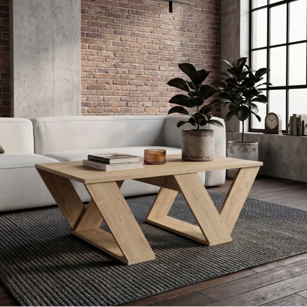 ΤΡΑΠΕΖΑΚΙ ΣΑΛΟΝΙΟΥ PIPRA MEGAPAP ΧΡΩΜΑ SAPPHIRE OAK 110X60X40ΕΚ.