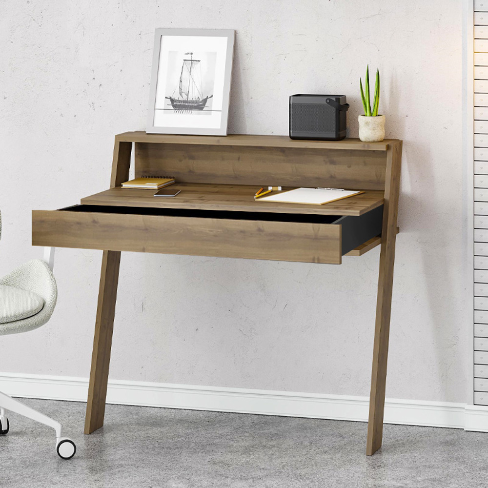 ΓΡΑΦΕΙΟ ΕΡΓΑΣΙΑΣ COWORK MEGAPAP ΧΡΩΜΑ ΑΝΟΙΧΤΟ ΚΑΡΥΔΙ 94X50X91ΕΚ.