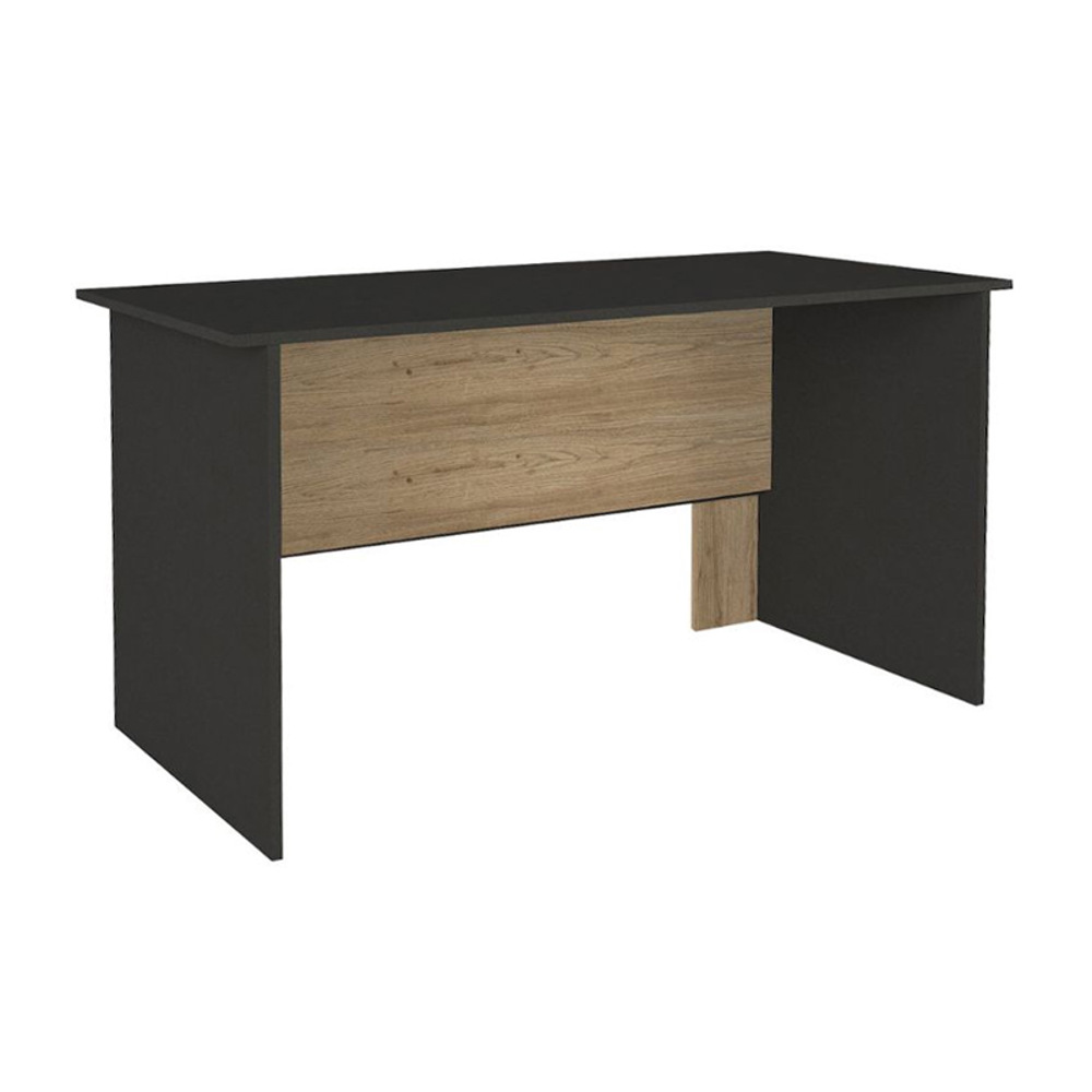 ΓΡΑΦΕΙΟ ΕΡΓΑΣΙΑΣ EPITO MEGAPAP ΧΡΩΜΑ ΑΝΘΡΑΚΙ - SEPET OAK 140X59,6X76,8ΕΚ.