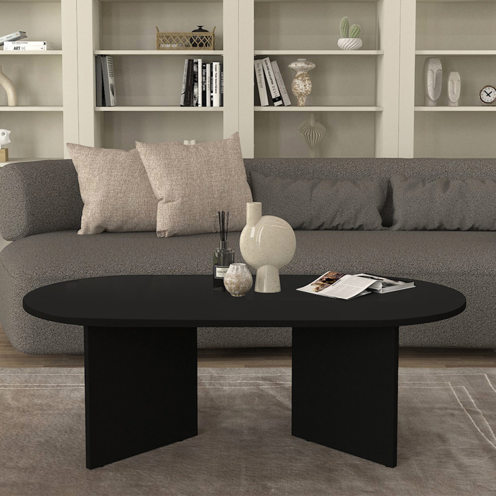 ΤΡΑΠΕΖΑΚΙ ΣΑΛΟΝΙΟΥ CORTADO MEGAPAP ΧΡΩΜΑ ΜΑΥΡΟ 120X60X39,6ΕΚ.