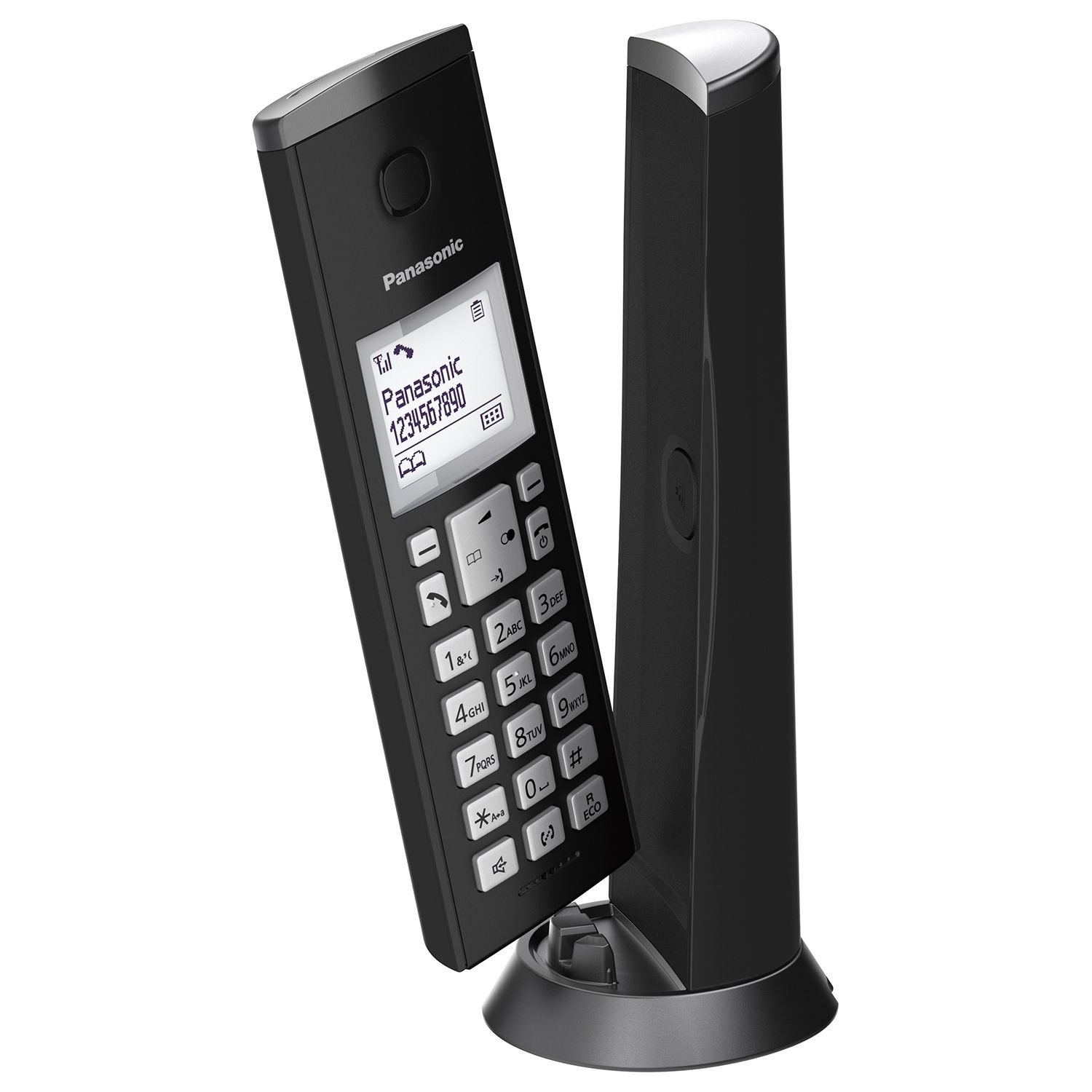 ΑΣΥΡΜΑΤΟ ΤΗΛΕΦΩΝΟ PANASONIC KX-TGK210GRB ΜΑΥΡΟ