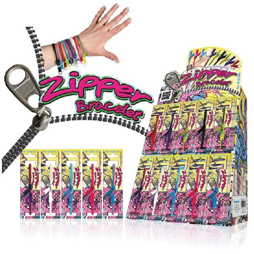 ΒΡΑΧΙΟΛΙ ΜΕ ΦΕΡΜΟΥΑΡ "ZIPPER" 19.5ΕΚ. ΣΕ 10 ΧΡΩΜΑΤΑ