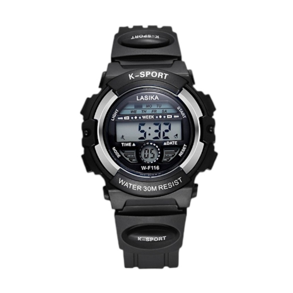 ΨΗΦΙΑΚΟ ΡΟΛΟΙ ΧΕΙΡΟΣ - LS116 - LASIKA - 817407 - BLACK/SILVER